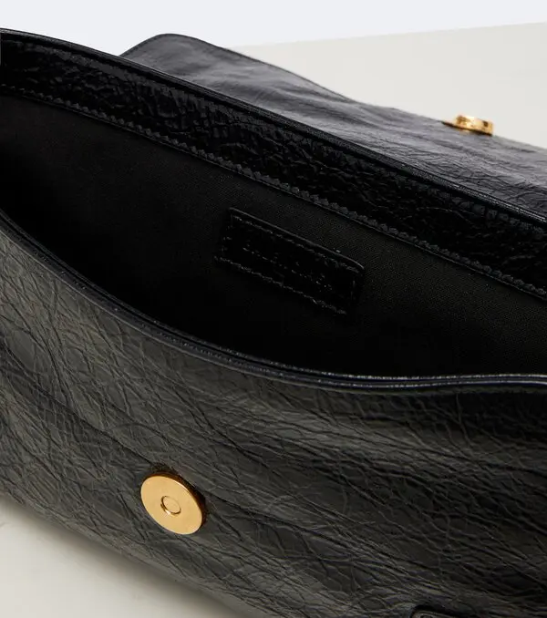 Balenciaga Le City Mini Leather Crossbody Bag