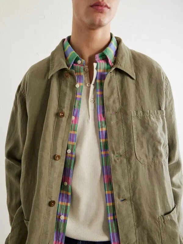 Polo Ralph Lauren Textured Linen Field Jacket