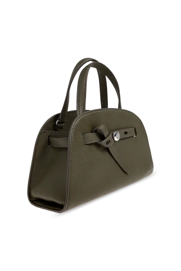 Tory Burch Leather Bag Romy Small - Green