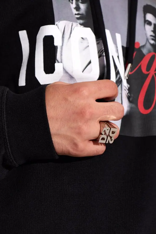 Dsquared2 Logo Signet Ring