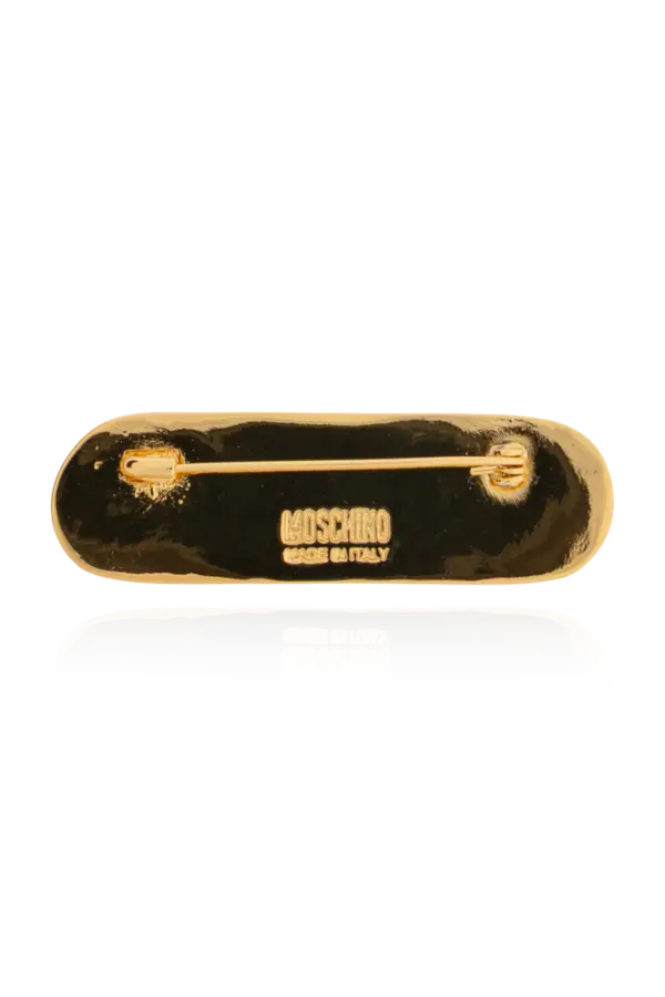 Moschino Brass Pin