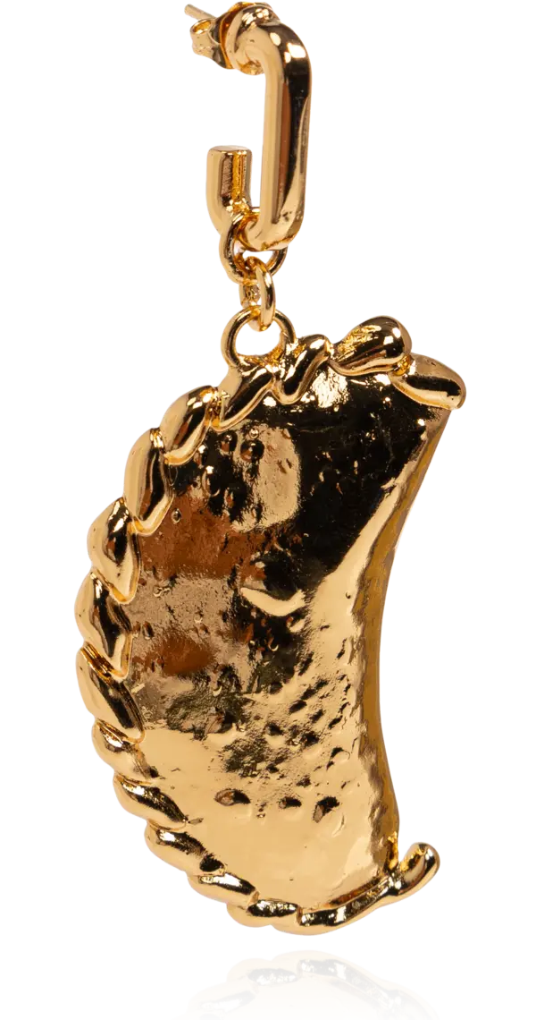 Moschino Brass Earrings