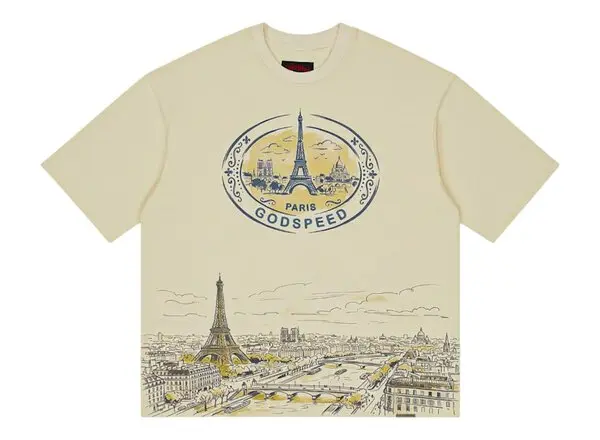 GODSPEED Paris Skyline T-shirt