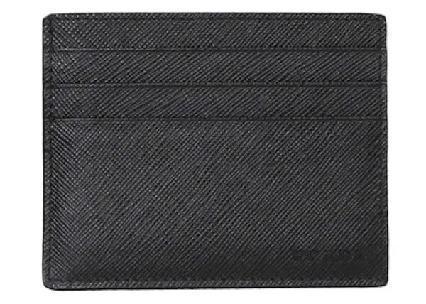 Prada Card Holder Saffiano Leather