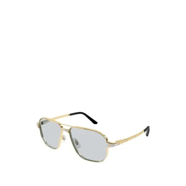 Cartier Santos De Sunglasses - Gold/light Blue