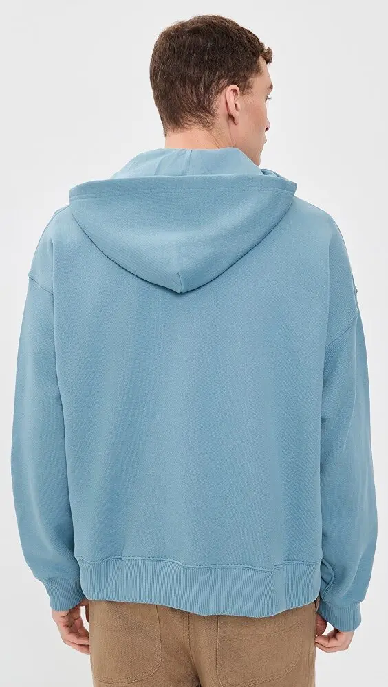THE ELDER STATESMAN Coastal Zip Hoodie