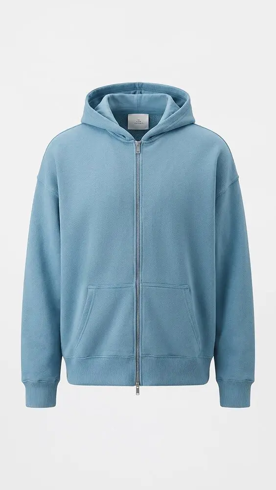 THE ELDER STATESMAN Coastal Zip Hoodie