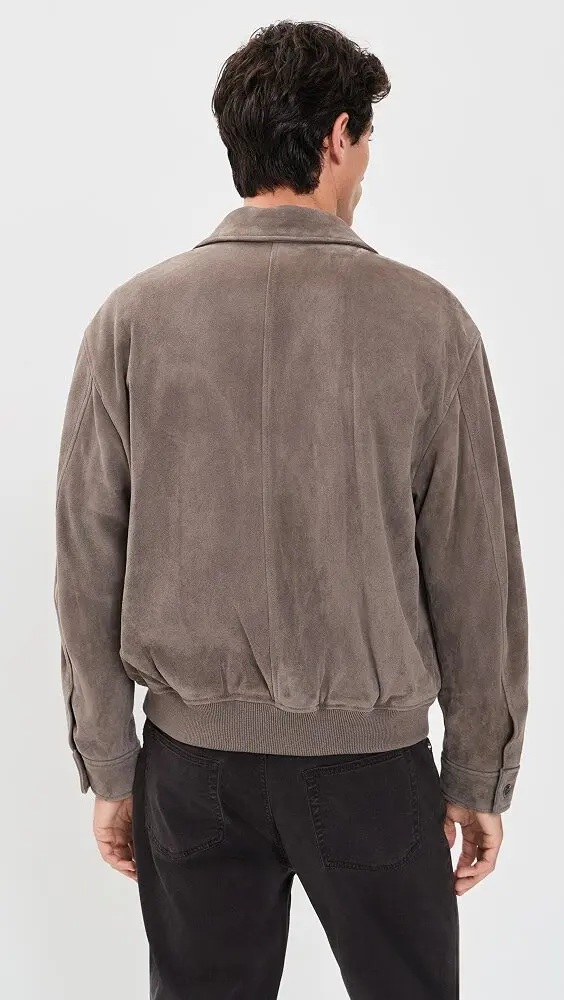 FRAME Suede Bomber