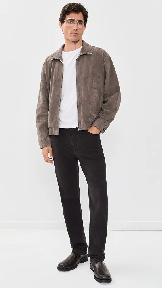 FRAME Suede Bomber