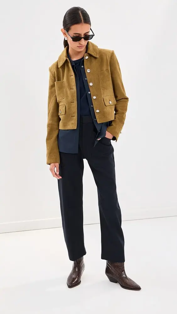 Altuzarra Astley Suede Jacket