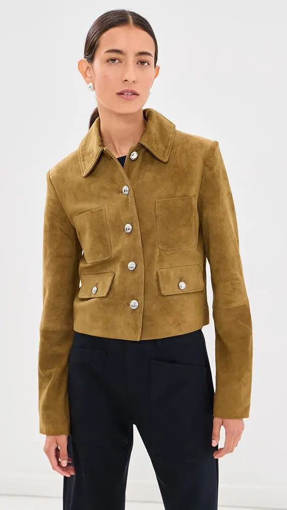 Altuzarra Astley Suede Jacket