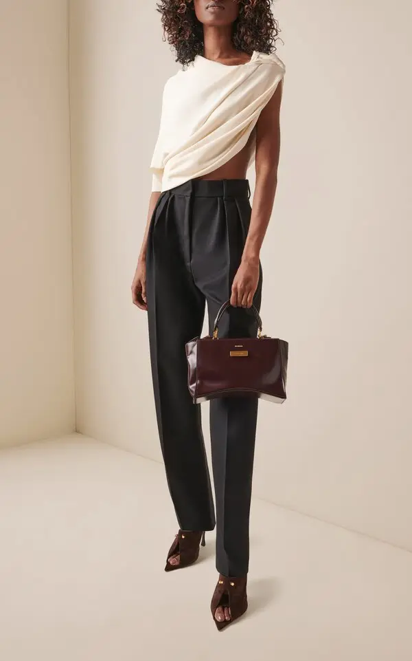 Balenciaga Midnight City Suede Mules