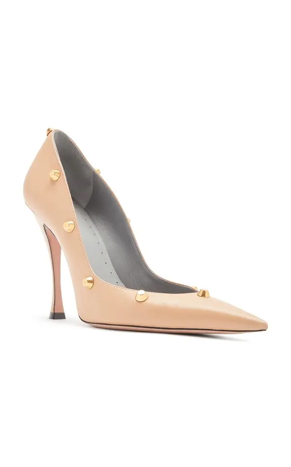 Balenciaga Midnight City Leather Pumps