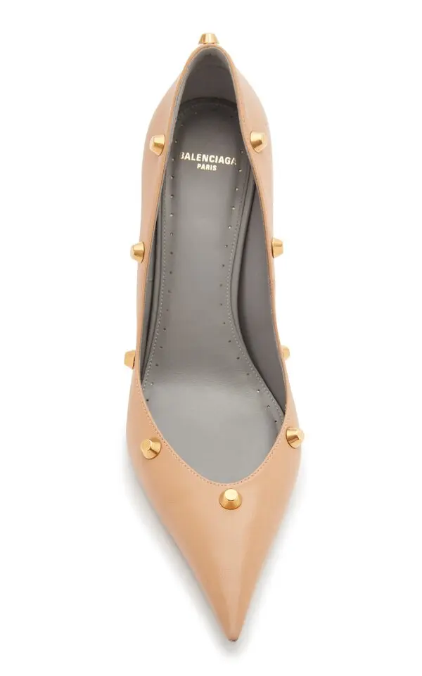 Balenciaga Midnight City Leather Pumps