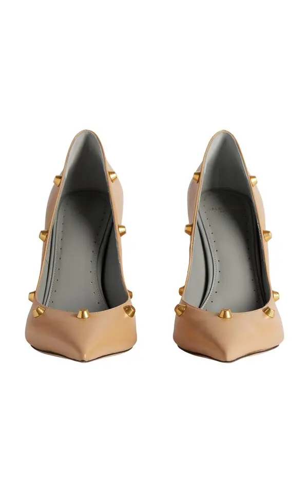 Balenciaga Midnight City Leather Pumps