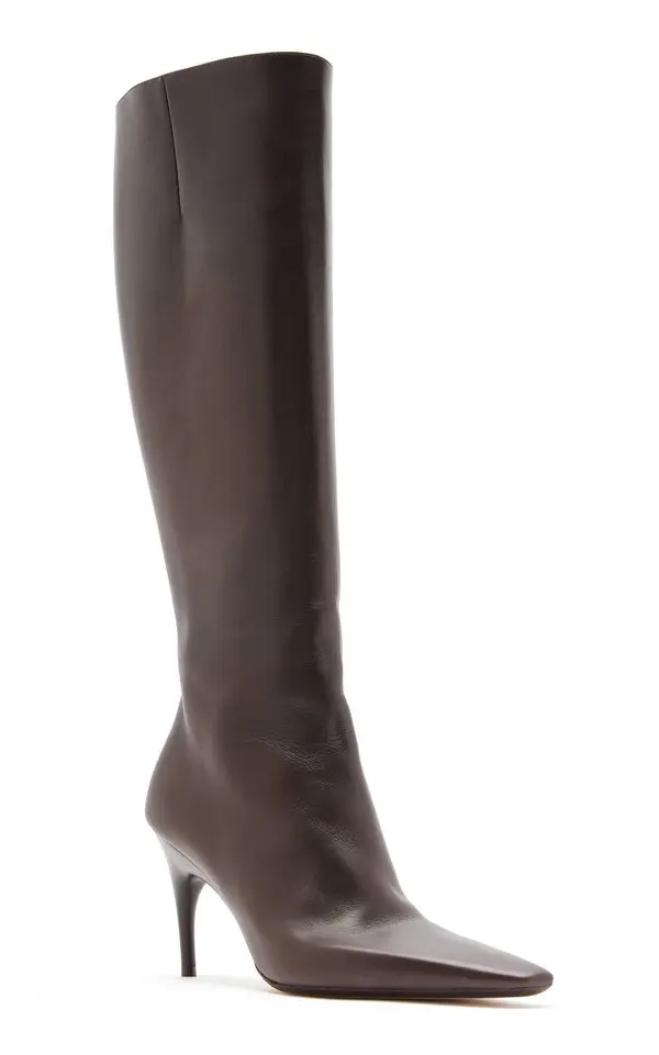 Balenciaga Duchesse Leather Boots