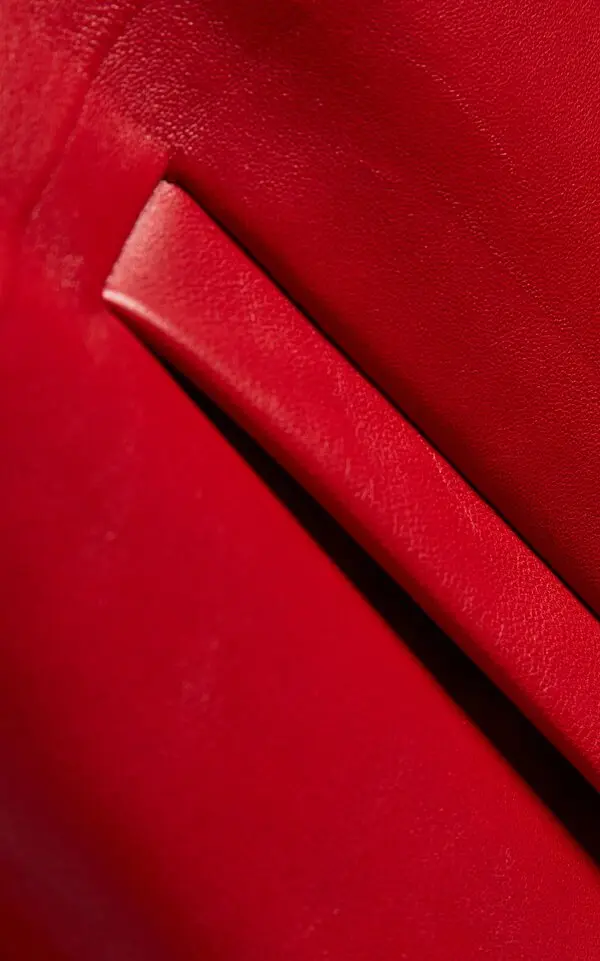 Balenciaga Leather Coat