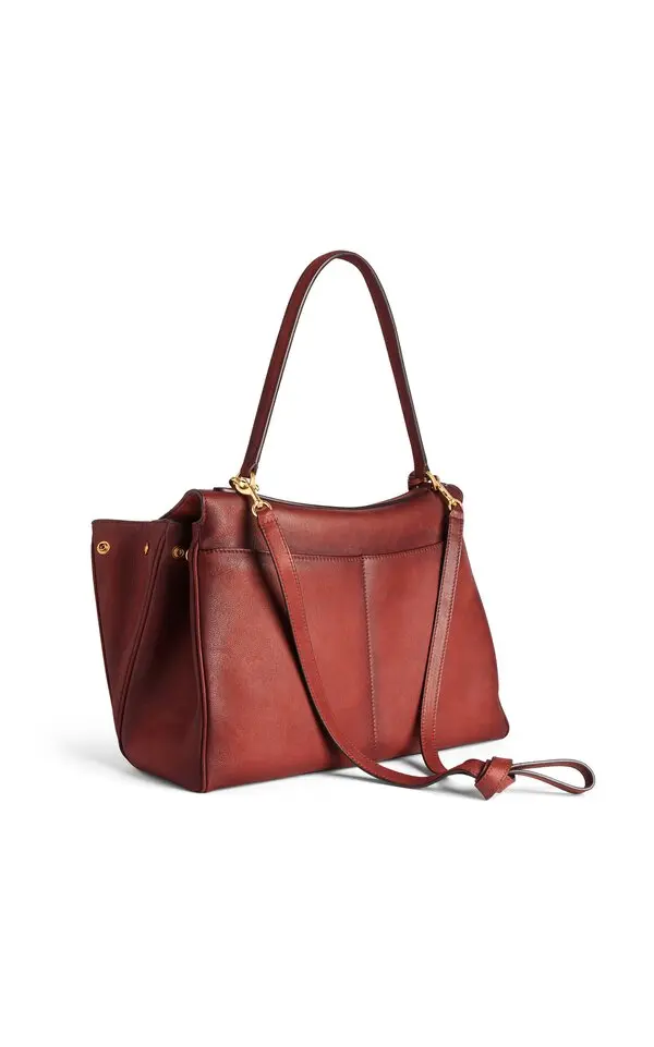 Balenciaga Rodeo Leather Top Handle Bag
