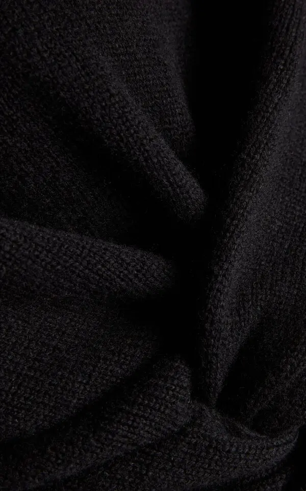 Balenciaga Twist-front Wool Top