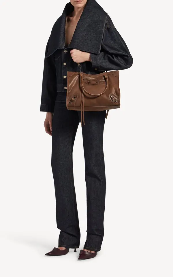 Balenciaga Le City Small Leather Tote