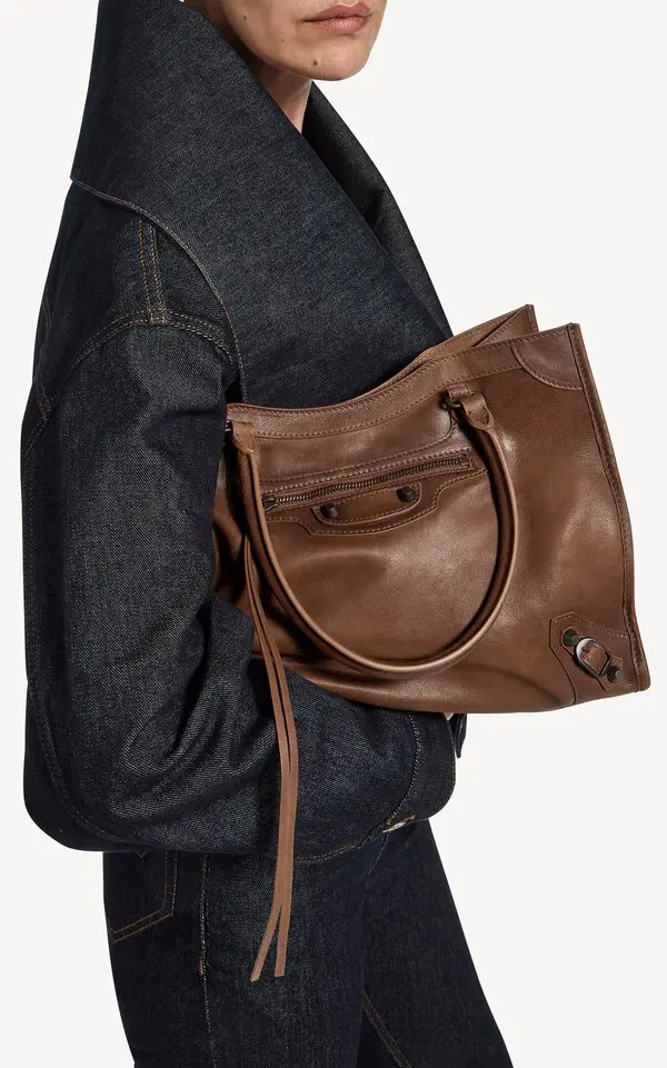 Balenciaga Le City Small Leather Tote