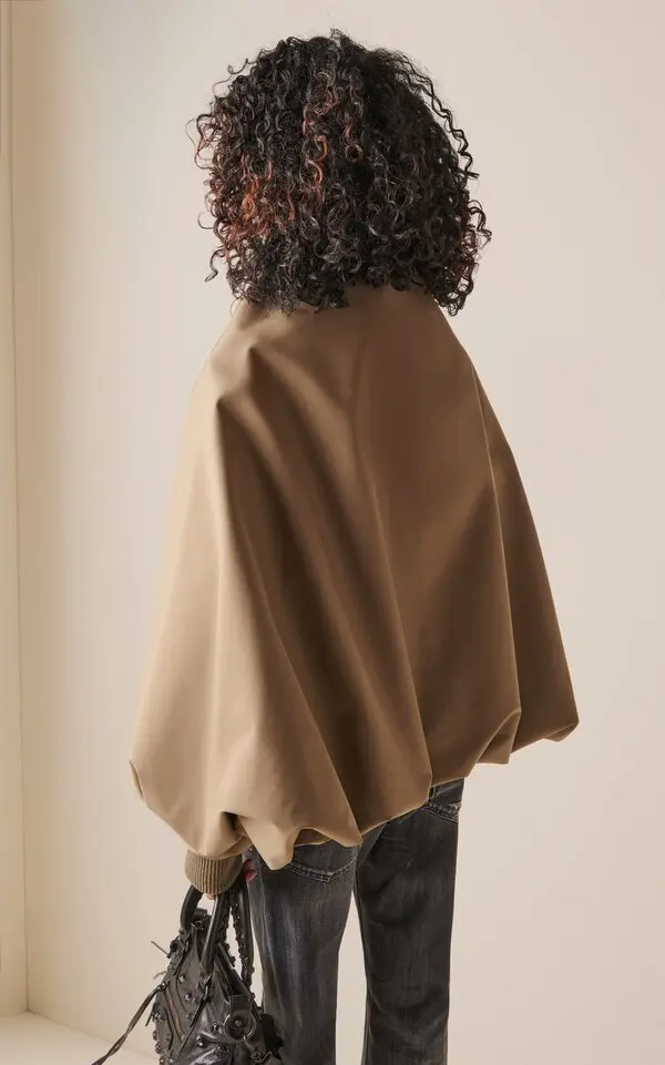 Balenciaga Bomber Shell Cape