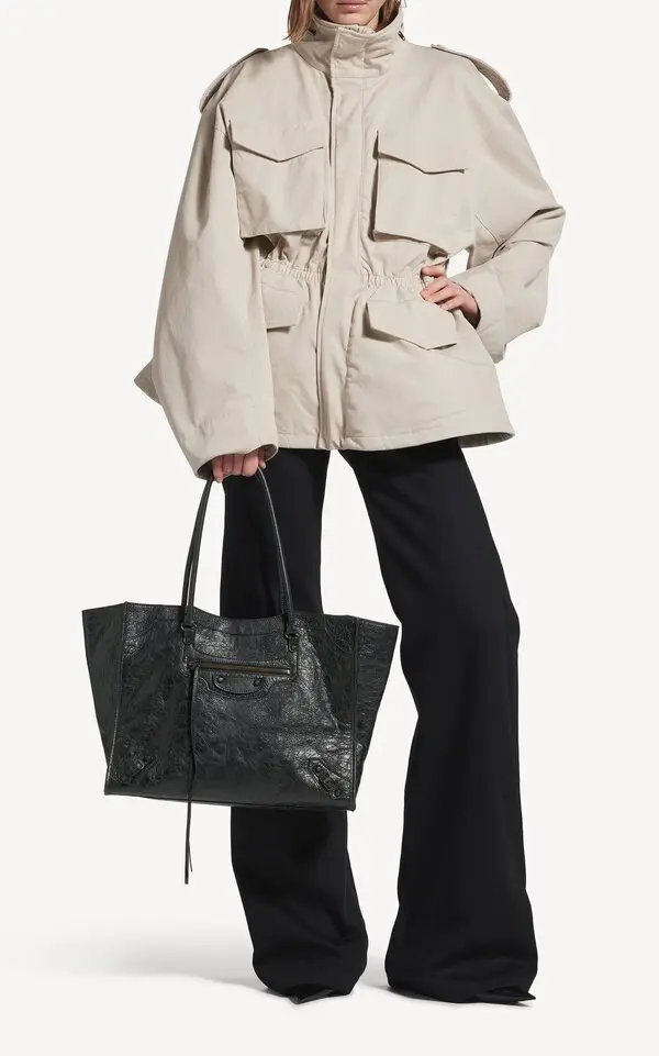Balenciaga Le City Medium Leather Tote