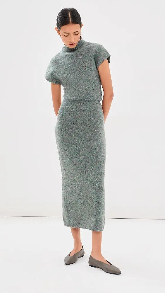 Proenza Schouler Abie Dress In Dress In Donegal Knit