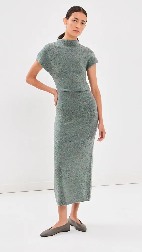 Proenza Schouler Abie Dress In Dress In Donegal Knit