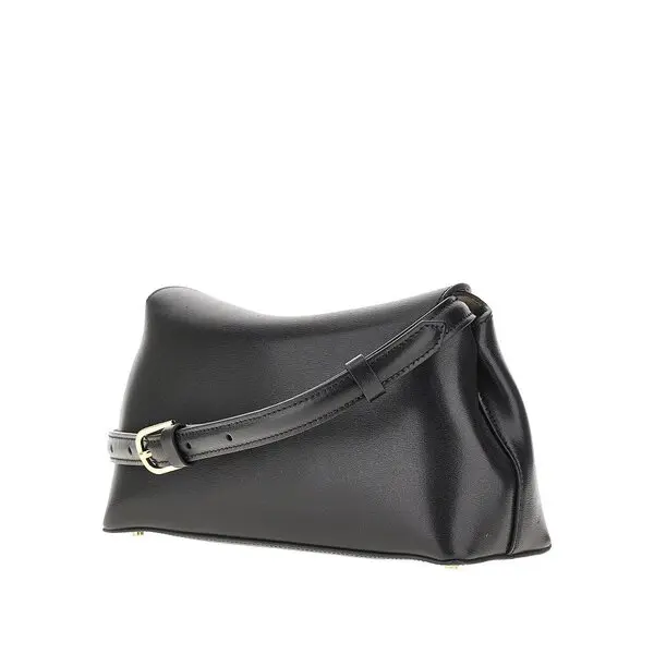 TOTEME Leather T-lock Clutch