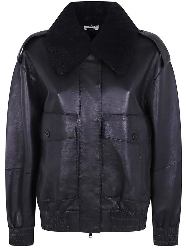 P.a.r.o.s.h Macio Leather Jacket