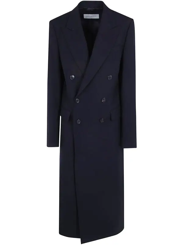 Dries Van Noten Rarrysta Double Breasted Coat