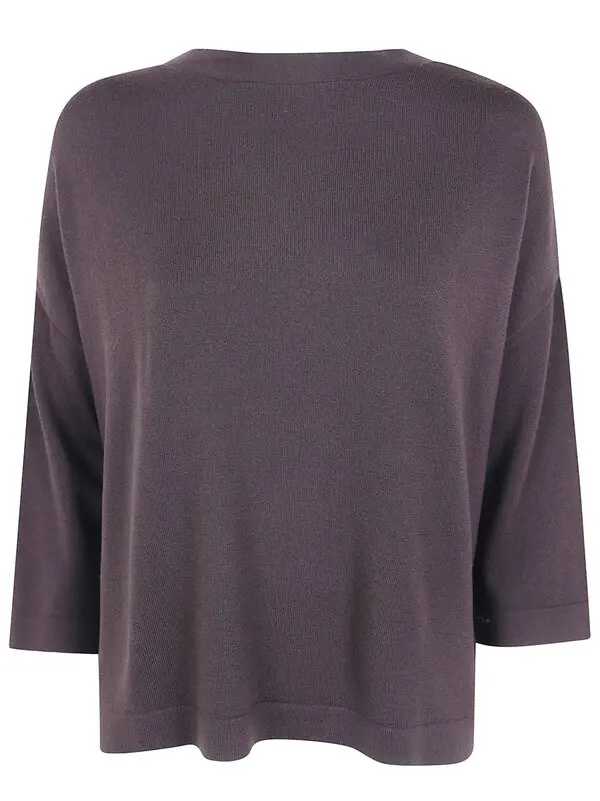 MA`RY`YA Sweater Merino "boat Neck