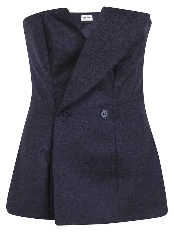 P.a.r.o.s.h P. A.r. O.s. H. Gilet Wool "ludy