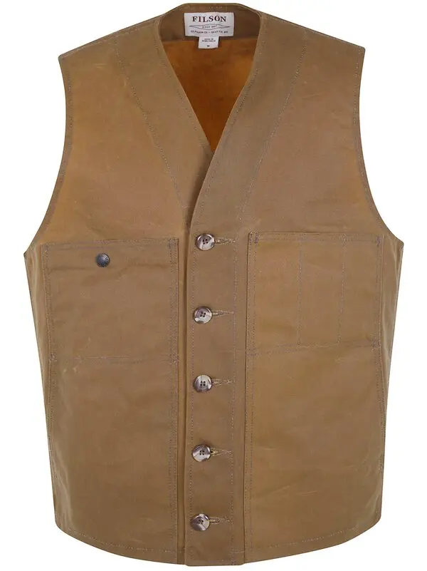 Filson Vest Cotton "oil Tin