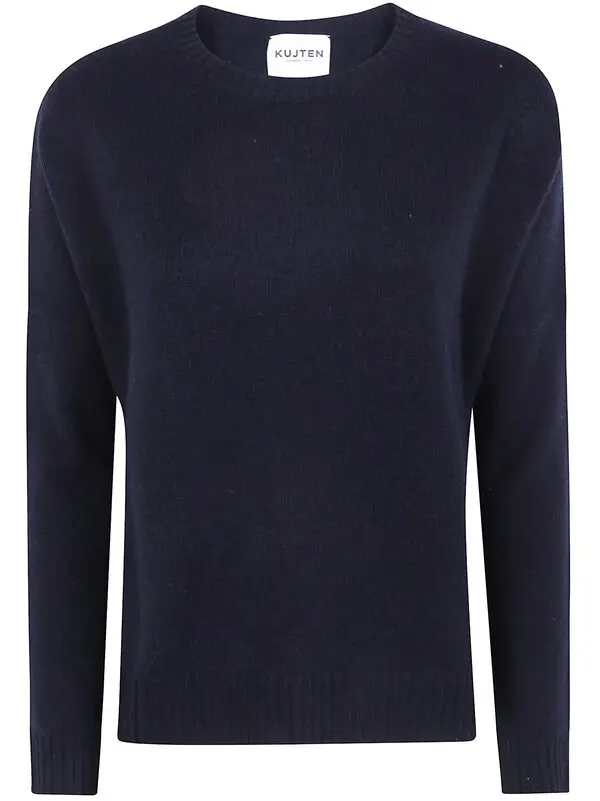 KUJTEN Sweater 100% Cashmere "amelie - Black
