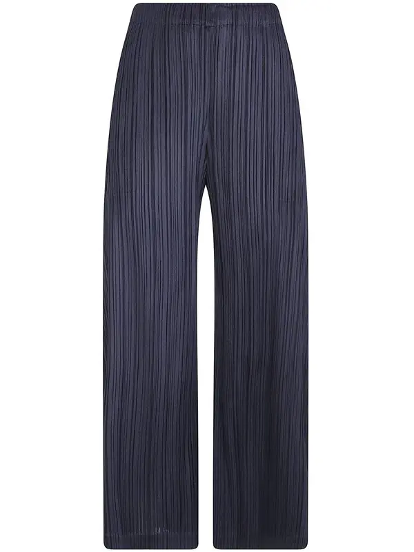 PLEATS PLEASE Trousers Pleated "thicker Bottoms 1