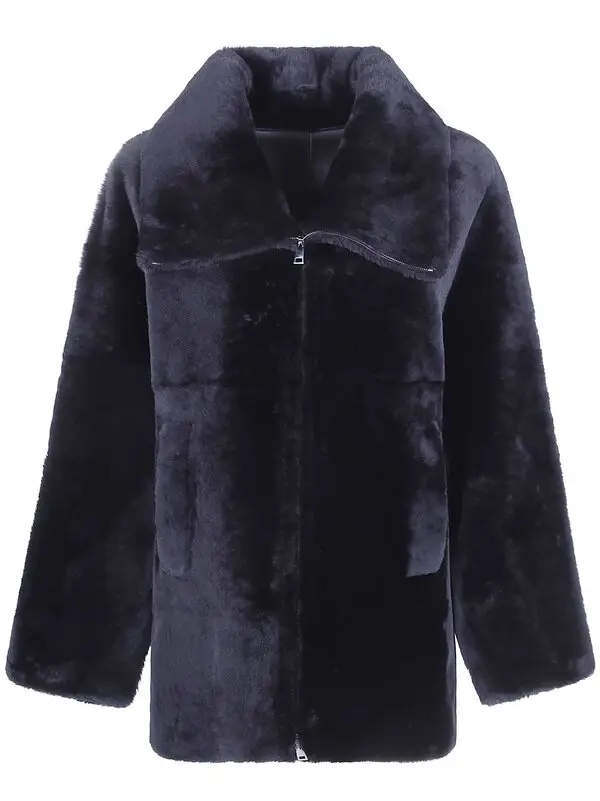 BLANCHA Straight Merino Shearling Jacket