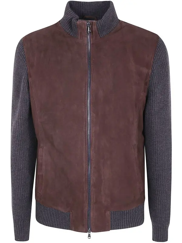 BARBA NAPOLI Jacket Leather "lamb