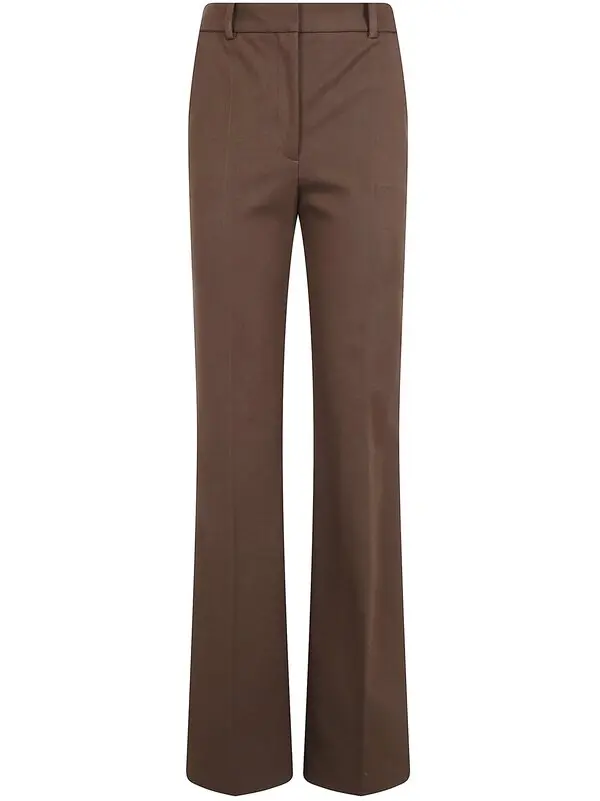JOSEPH Pants Gabardine Stretch "tafira - Brown