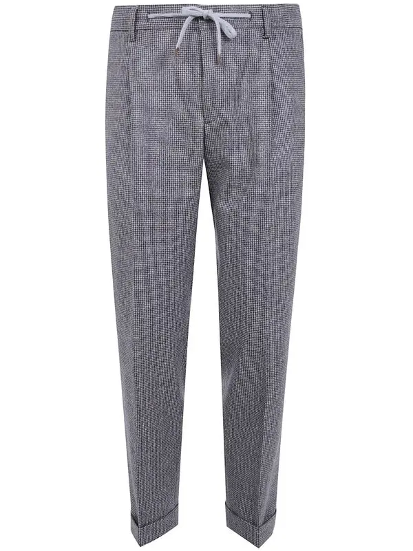 BARBA NAPOLI Pants Wool 100% Virgin Wool "roma" Chino Trousers