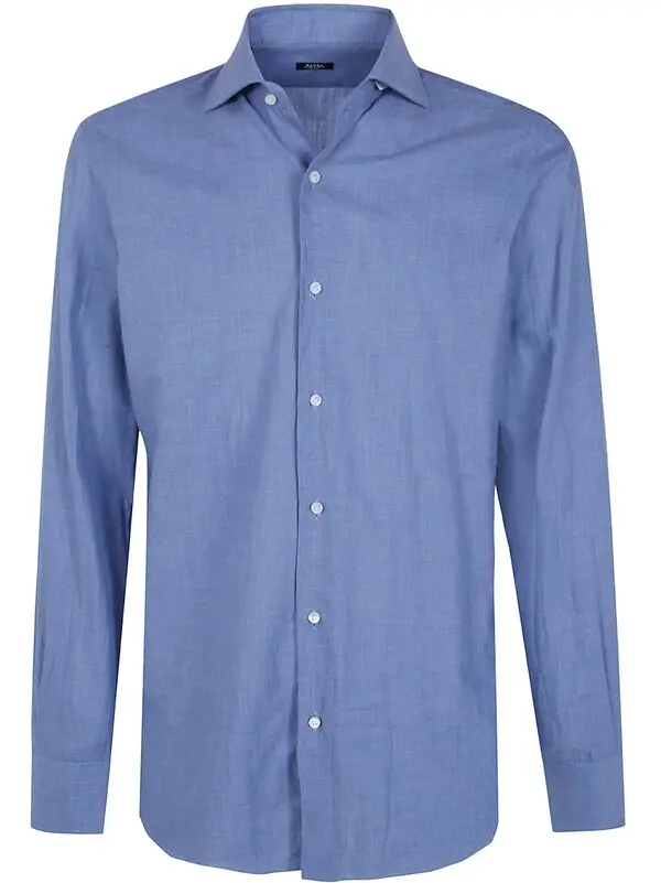 BARBA NAPOLI Shirt Classic Light "chevron Classic Shirt