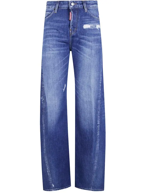 Dsquared2 Loose Fit Twist Denim