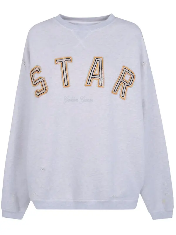 GOLDEN GOOSE Sweatshirt Heavy Fleece "star