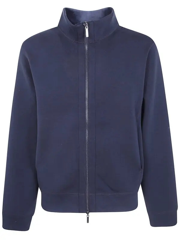 Emporio Armani Sweatshirt Full Zip "iconic Navy