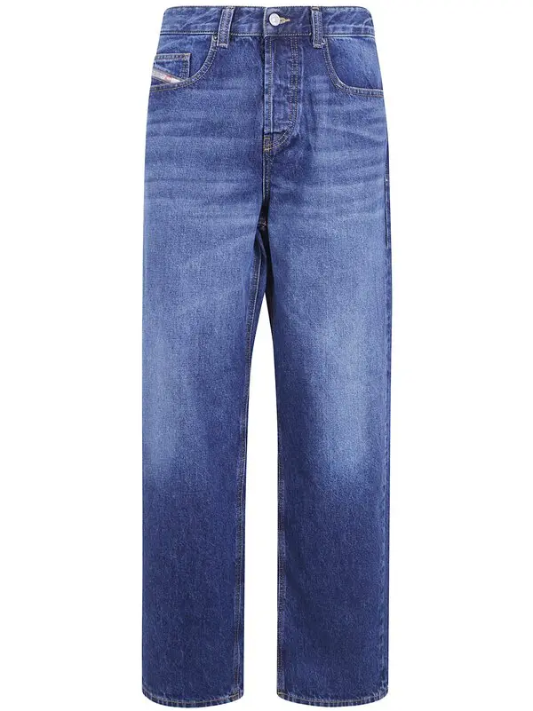 DIESEL® 2001 D-macro Wide Leg Jeans