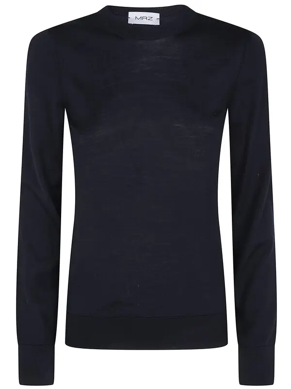 MRZ T-shirt Long Sleeves Round Neck