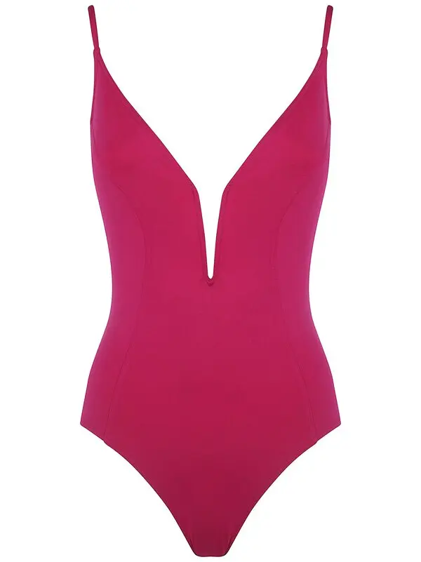 ERES Galbe One Piece Swimsuit - Brown