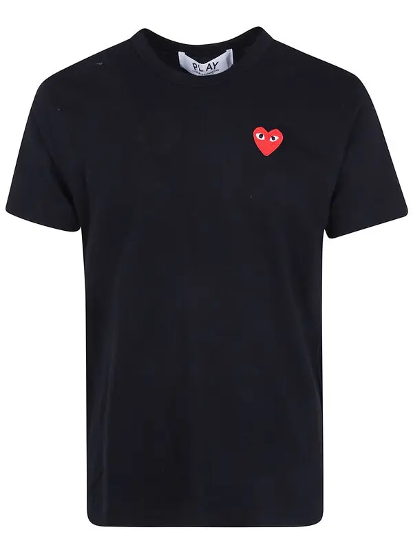 Play Comme Des Garcon Red Emblem T-shirt