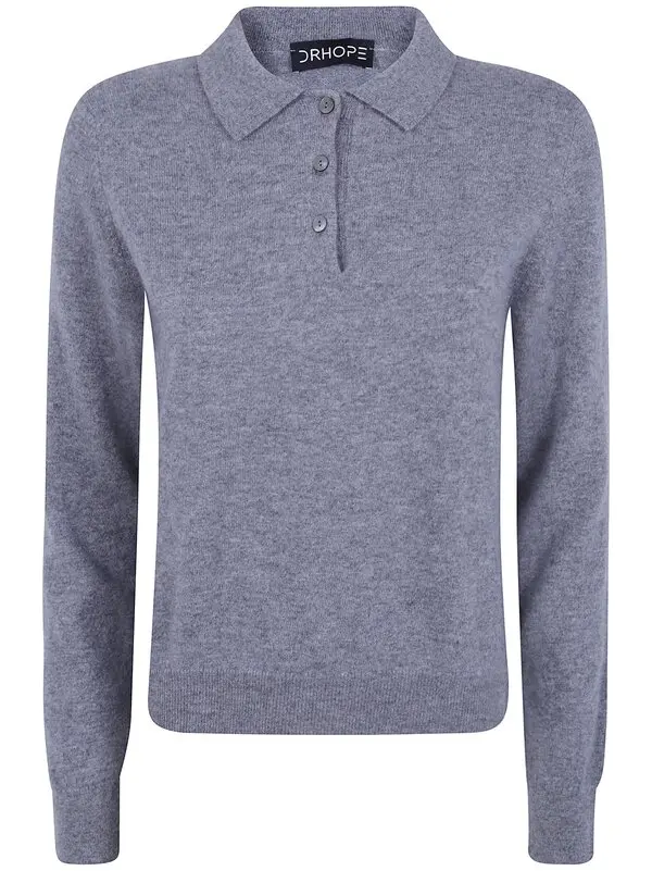 DRHOPE Tribeca Cashmere Polo Shirt